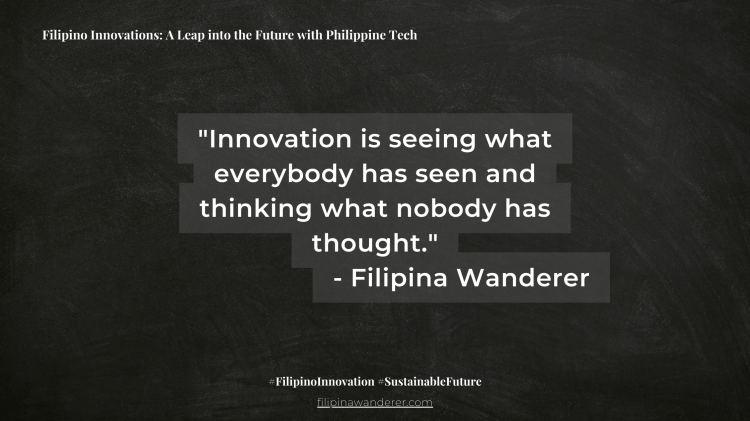 Filipino Innovations: A Leap into the Future with Philippine Tech ...